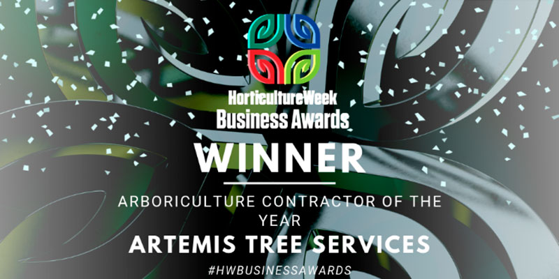 Arboricultural Association - Artemis Tree Services win HortWeek ...